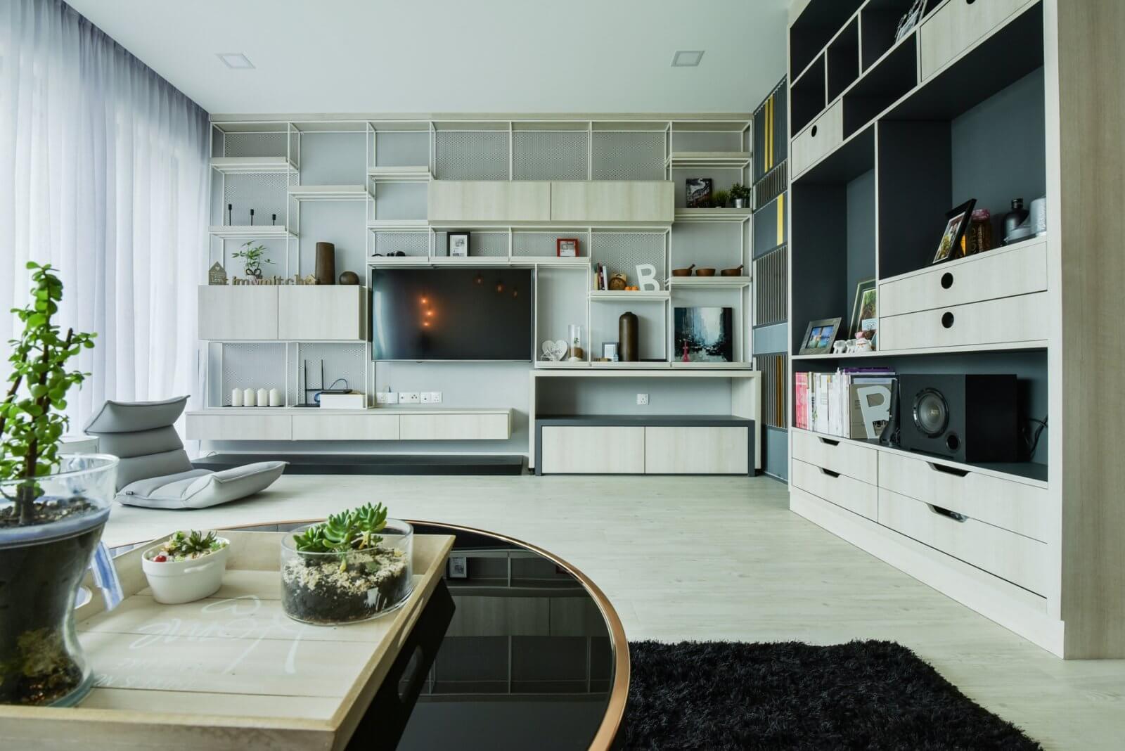 Hide and Sleek: 7 Ways to Disguise Your TV in Your Living Room ...