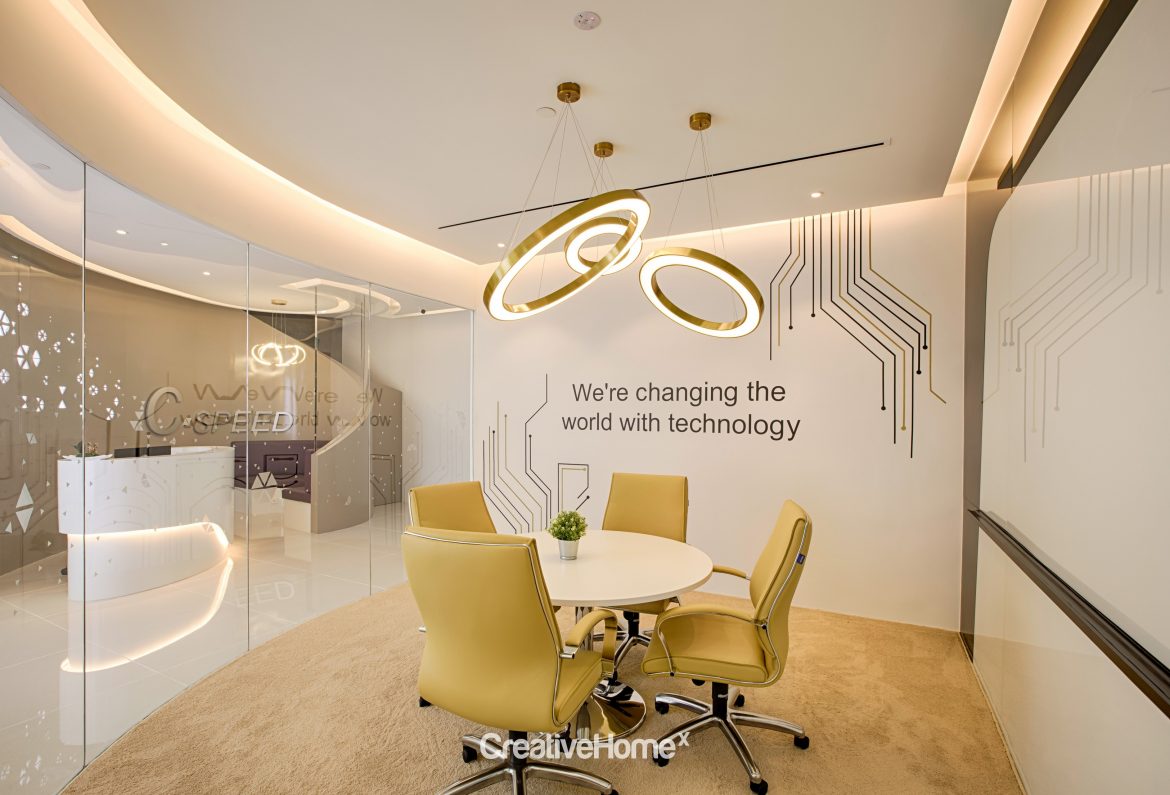 Trendy Office Designed for Maximum Productivity: GI Design - Creativehomex