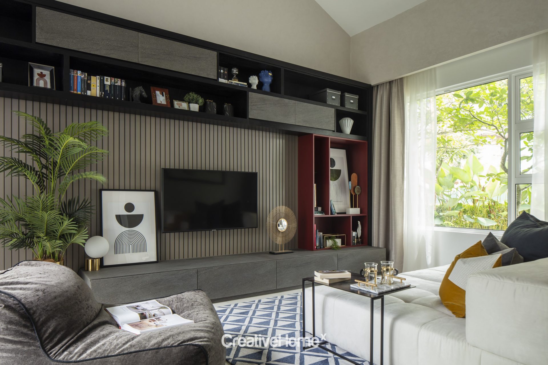 Trendy Elements Infuse this Eclectic Home with a Vibrant Personality ...