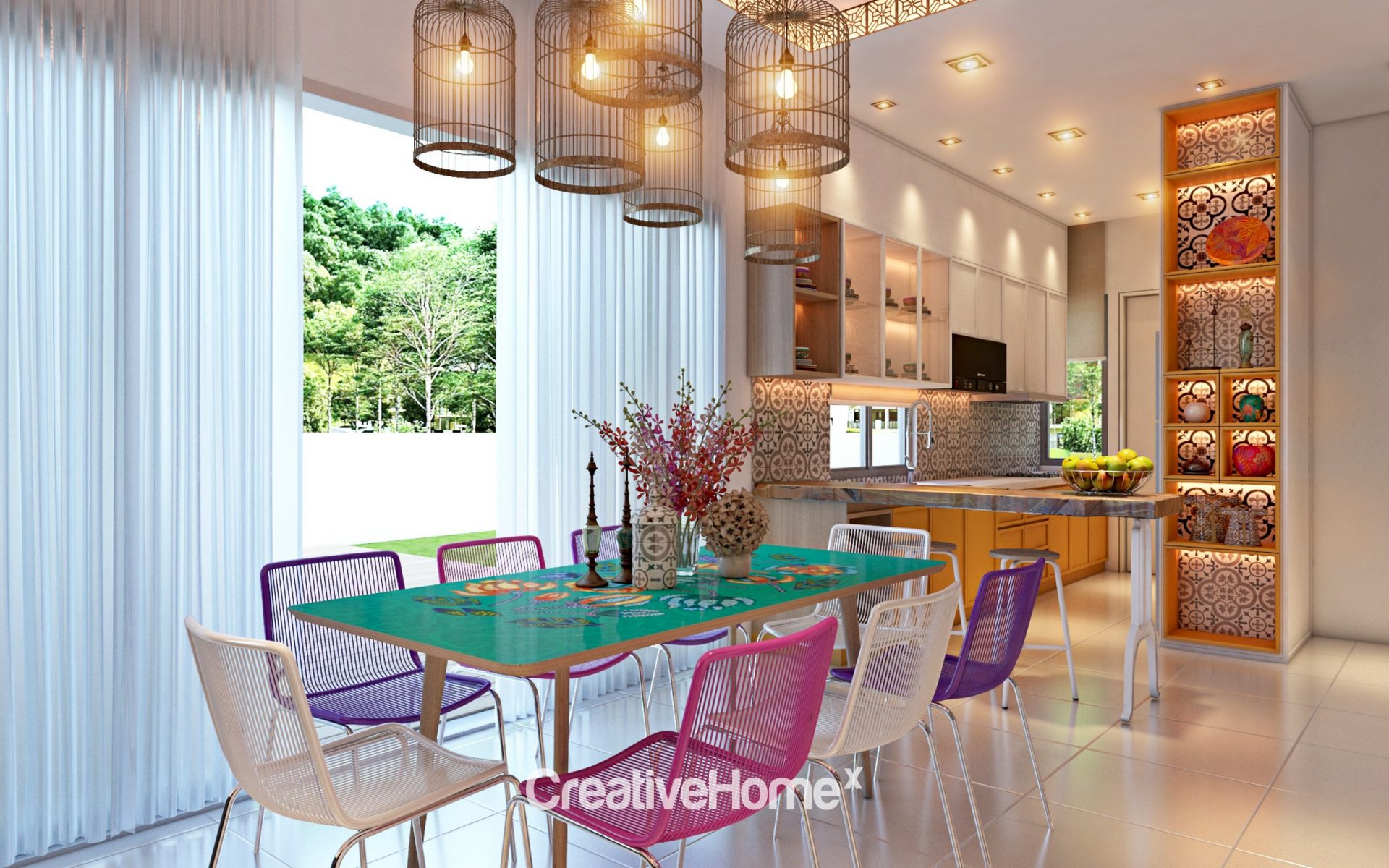 This Colourful Residence Brings Out a Unique Peranakan Charm Amid a ...