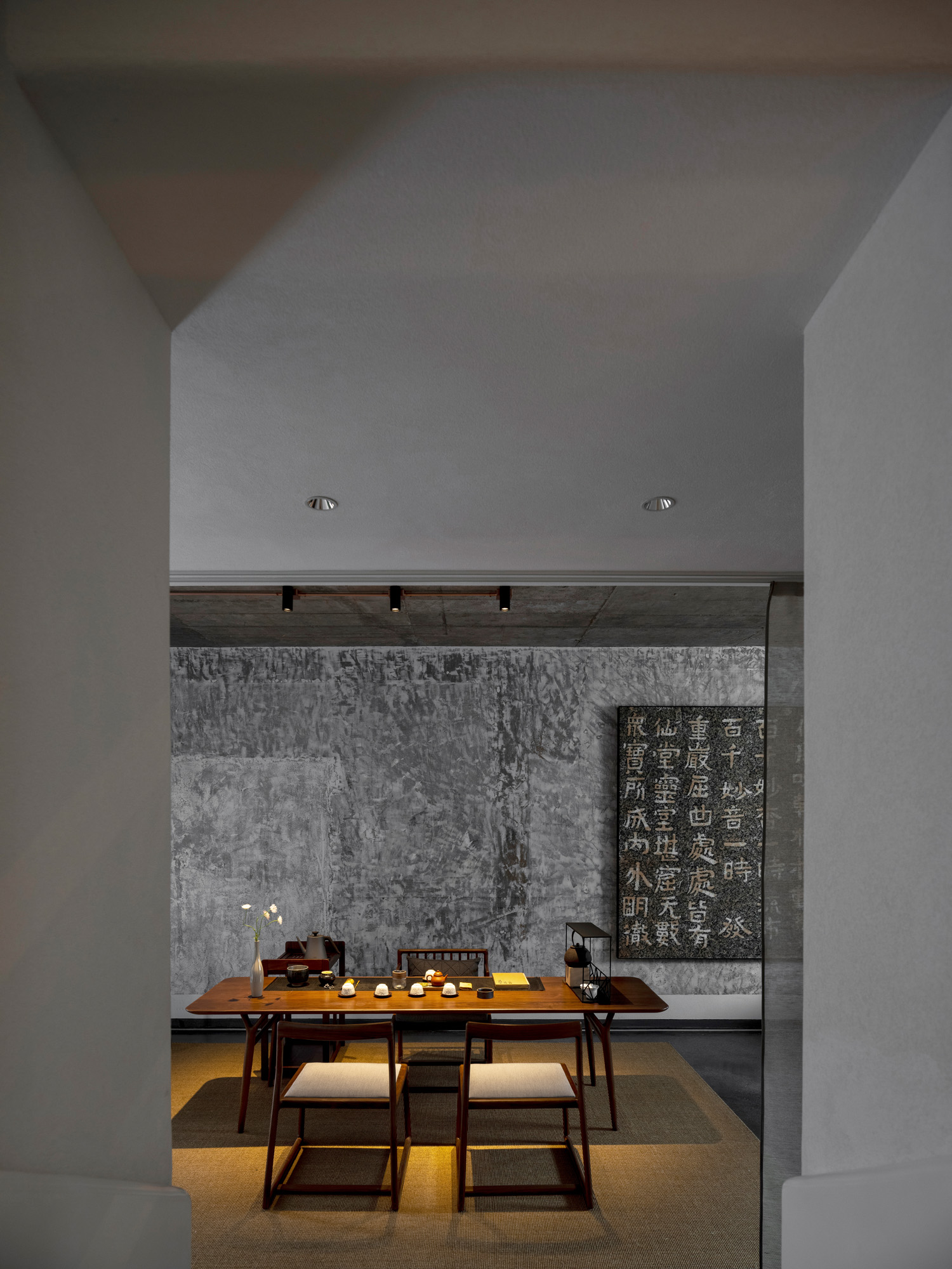 Pure Spaces: A Countryside Home in Beijing Inspired by the Heart Sutra ...