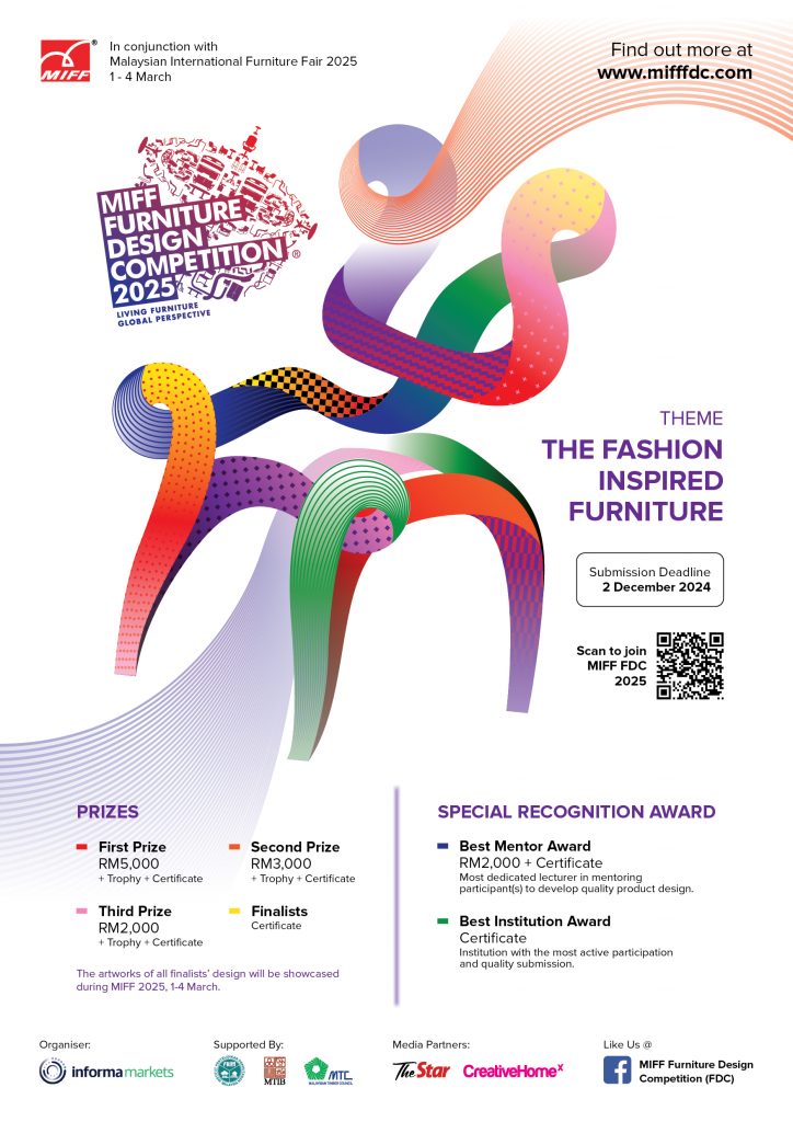 MIFF Furniture Design Competition (MIFF FDC) 2025: Furniture Meets ...