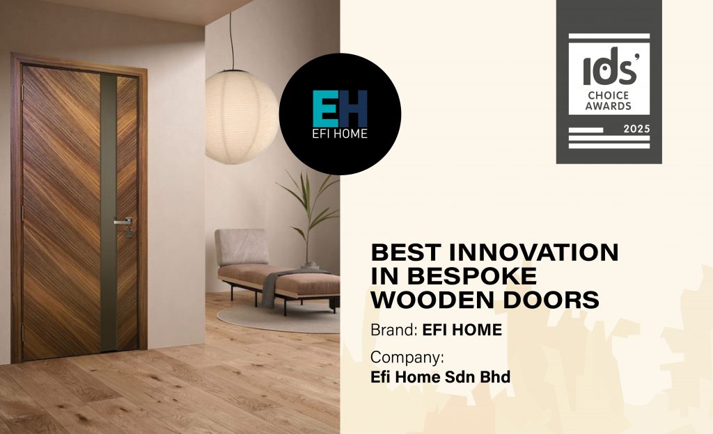 iDs’ Choice Awards 2025: EFI HOME - Best Innovation in Bespoke Wooden ...